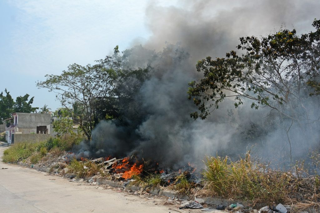 Consecuencia mortal podría generar la quema de basura en Maracaibo