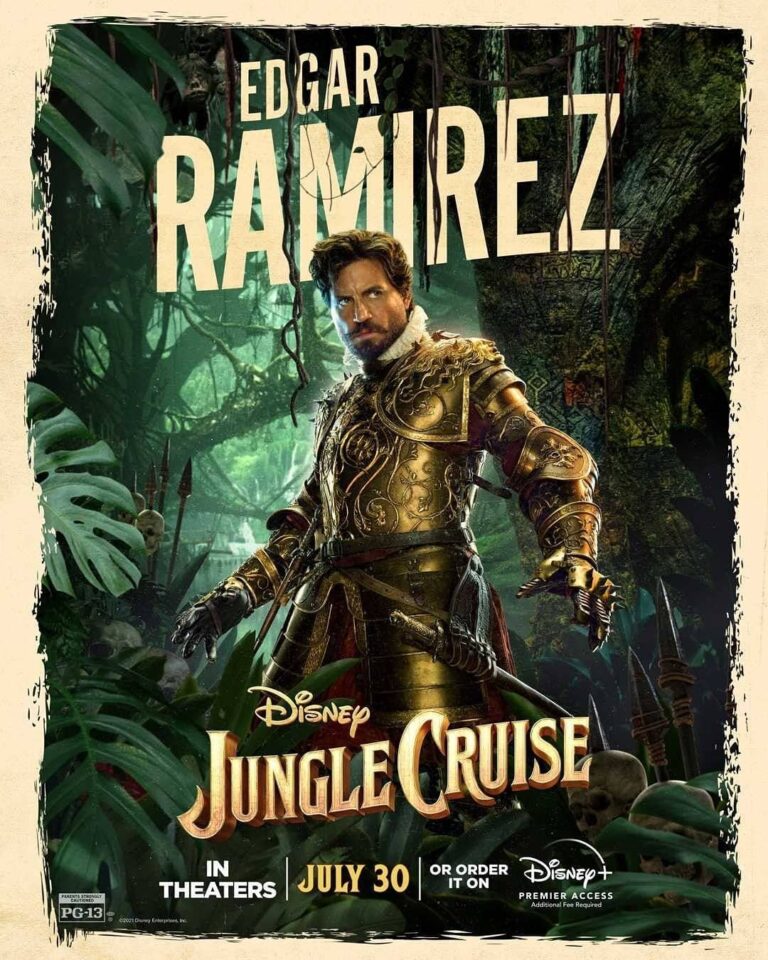 ¡Disney! Edgar Ramírez es uno de los villanos de "Jungle Cruise" - ACN
