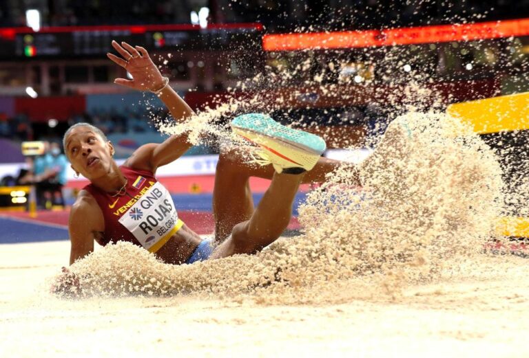 Yulimar Rojas triplete y récord en Belgrado agranda su leyenda