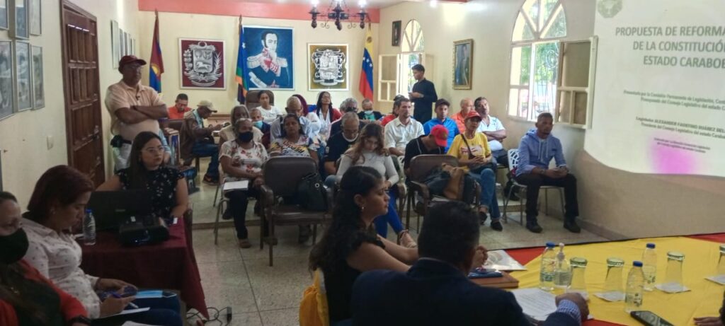 Presentan en Bejuma propuesta de nueva Constitución de Carabobo