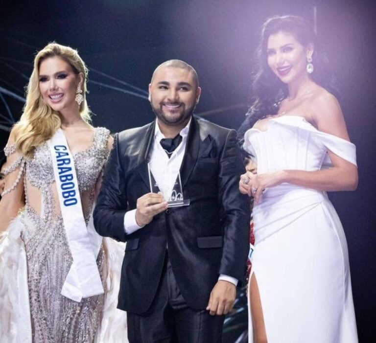 Wilfredo Camacho destacó con "Mejor Diseño" del Miss Venezuela
