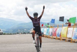 María Rueda ganó la tercera etapa de la Vuelta a Venezuela