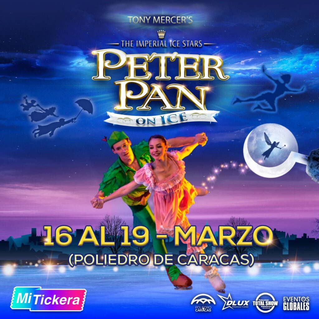 Llega a Venezuela el mágico show infantil“Peter Pan On Ice”