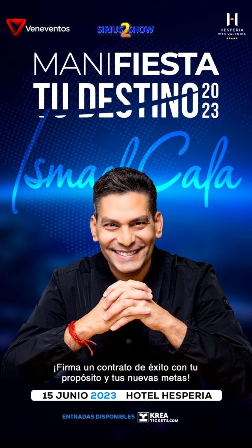 Ismael Cala regresa a Valencia con “Manifiesta tu Destino”
