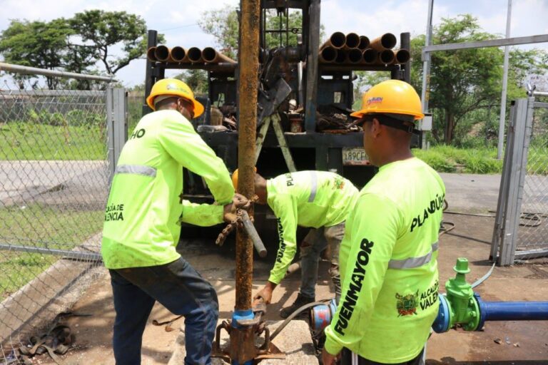 Plan Búho continúa rehabilitación de pozos de agua en Valencia