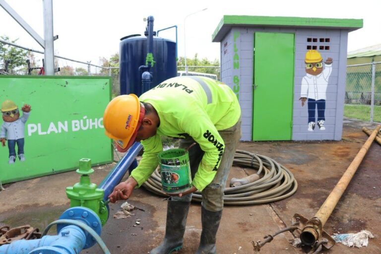 Plan Búho continúa rehabilitación de pozos de agua en Valencia