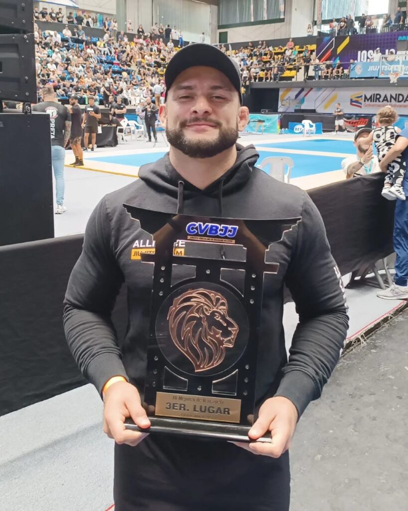 Tachirense se tituló como tercer mejor luchador de Jiu-Jitsu