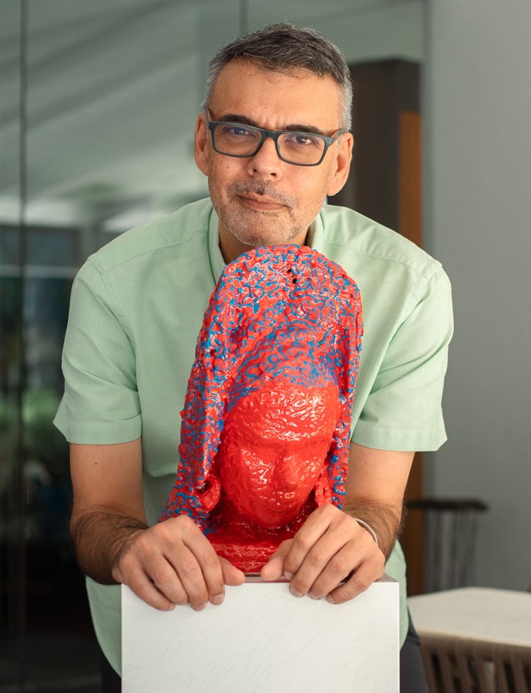 Oscar Doval desarrolló una serie de obras inspiradas en su familia