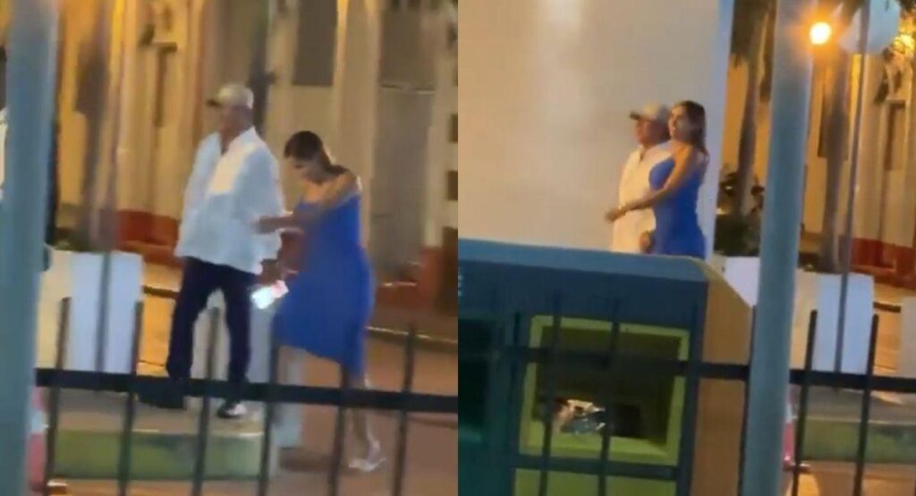 Se viraliza video de supuesto Petro y una mujer en Panamá