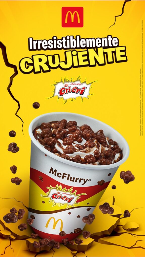 McDonald's Venezuela vuelve a innovar con el nuevo McFlurry hecho con ...