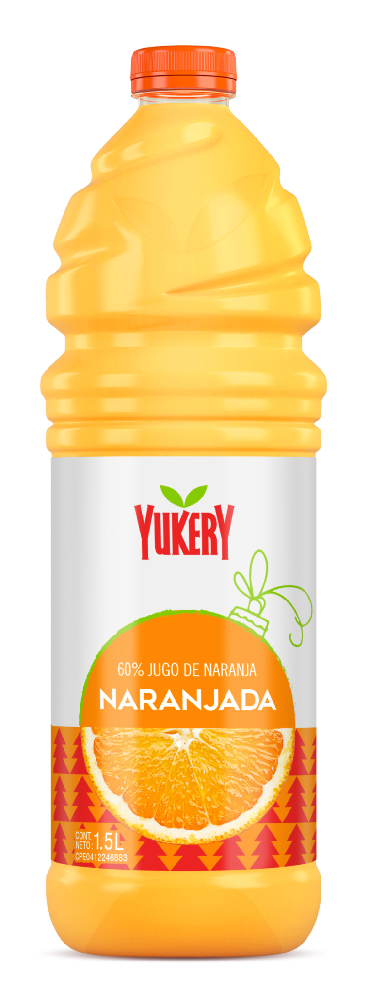Yukery estrena dos etiquetas navideñas en empaque de Naranjada