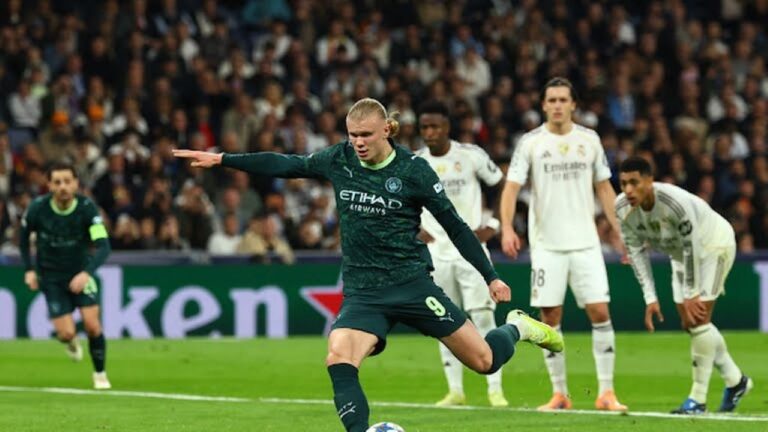 Manchester City derrotó a Real Madrid en Liga de Campeones