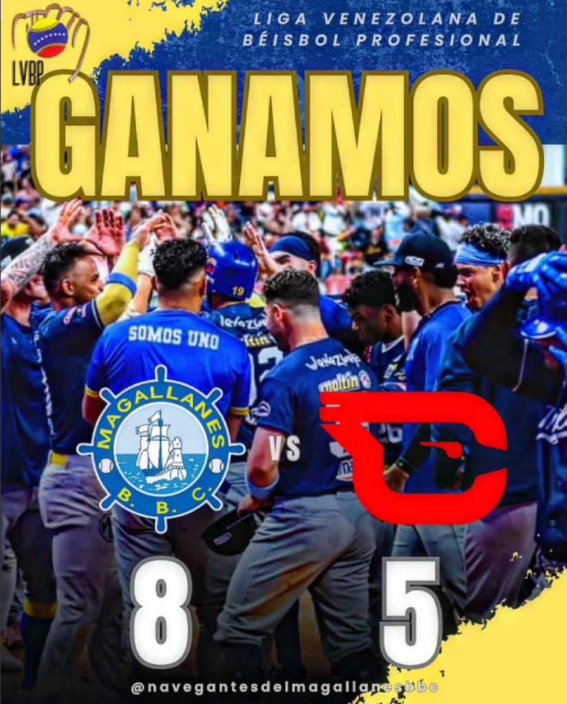 Magallanes gana a Lara y se pone a tiro de la final